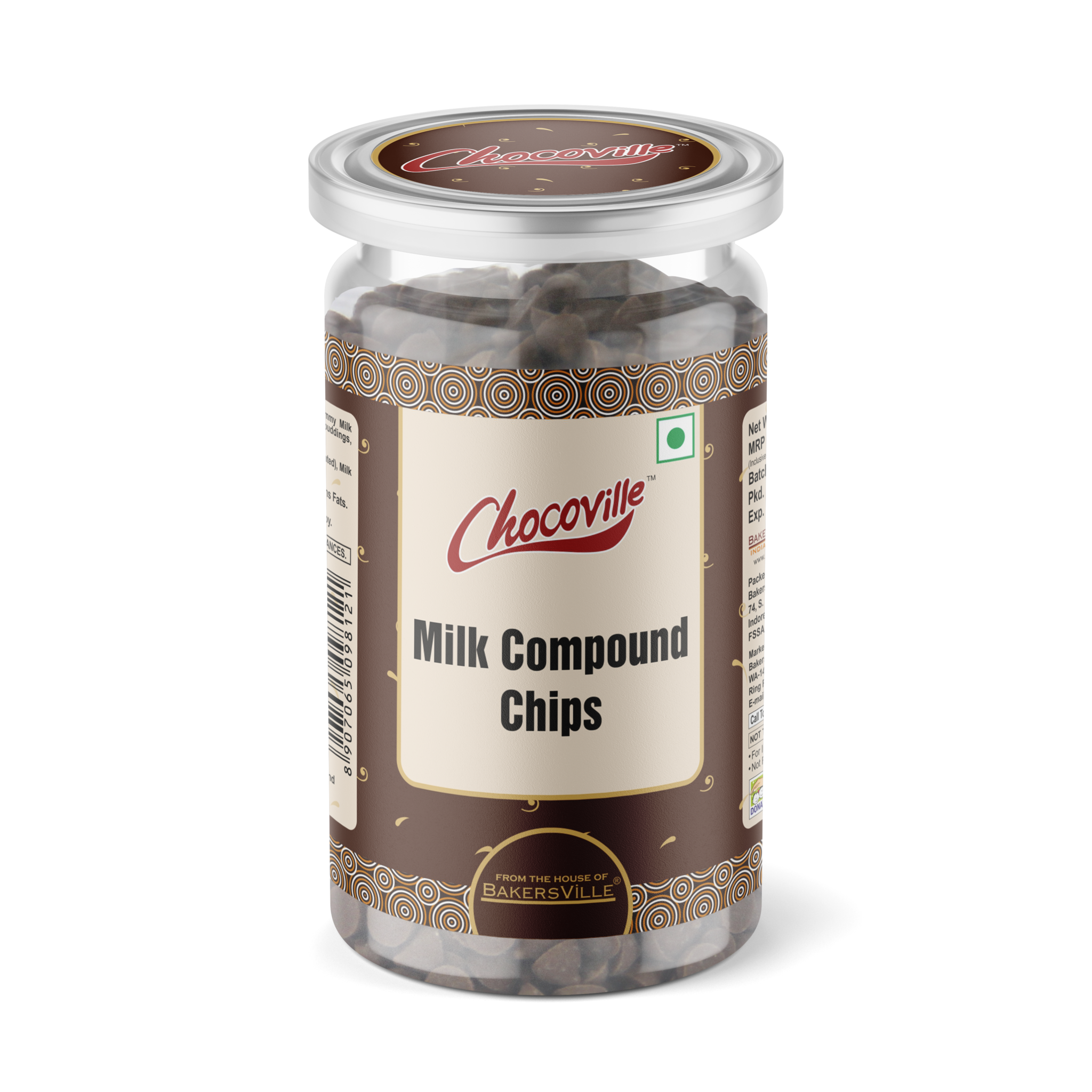 Chocoville Compound Chips Milk – Bakersville